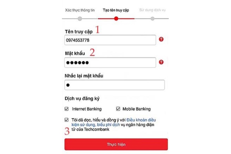 03 Cách đăng ký Internet Banking Techcombank đầy đủ chi tiết nhất