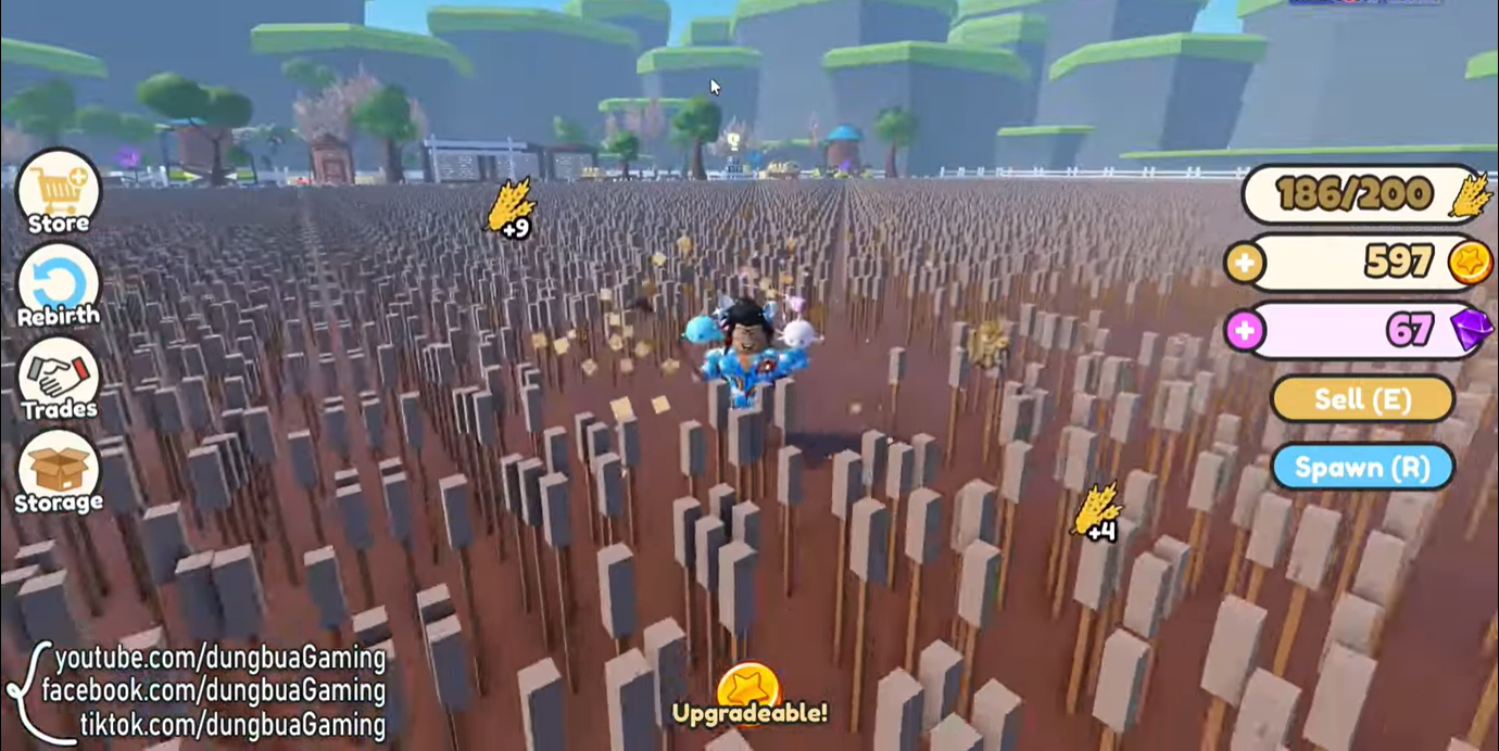 Code Wheat Farming Simulator 2025 cho những nông dân Roblox