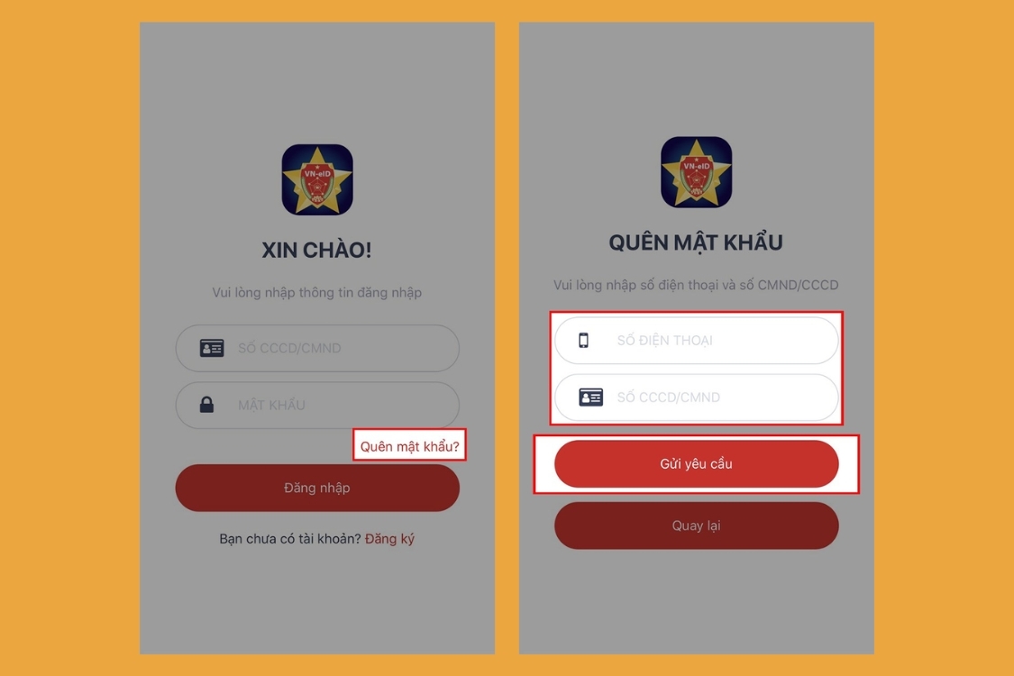 Quên mật khẩu VNeID phải làm sao? Cách lấy lại mật khẩu đơn giản