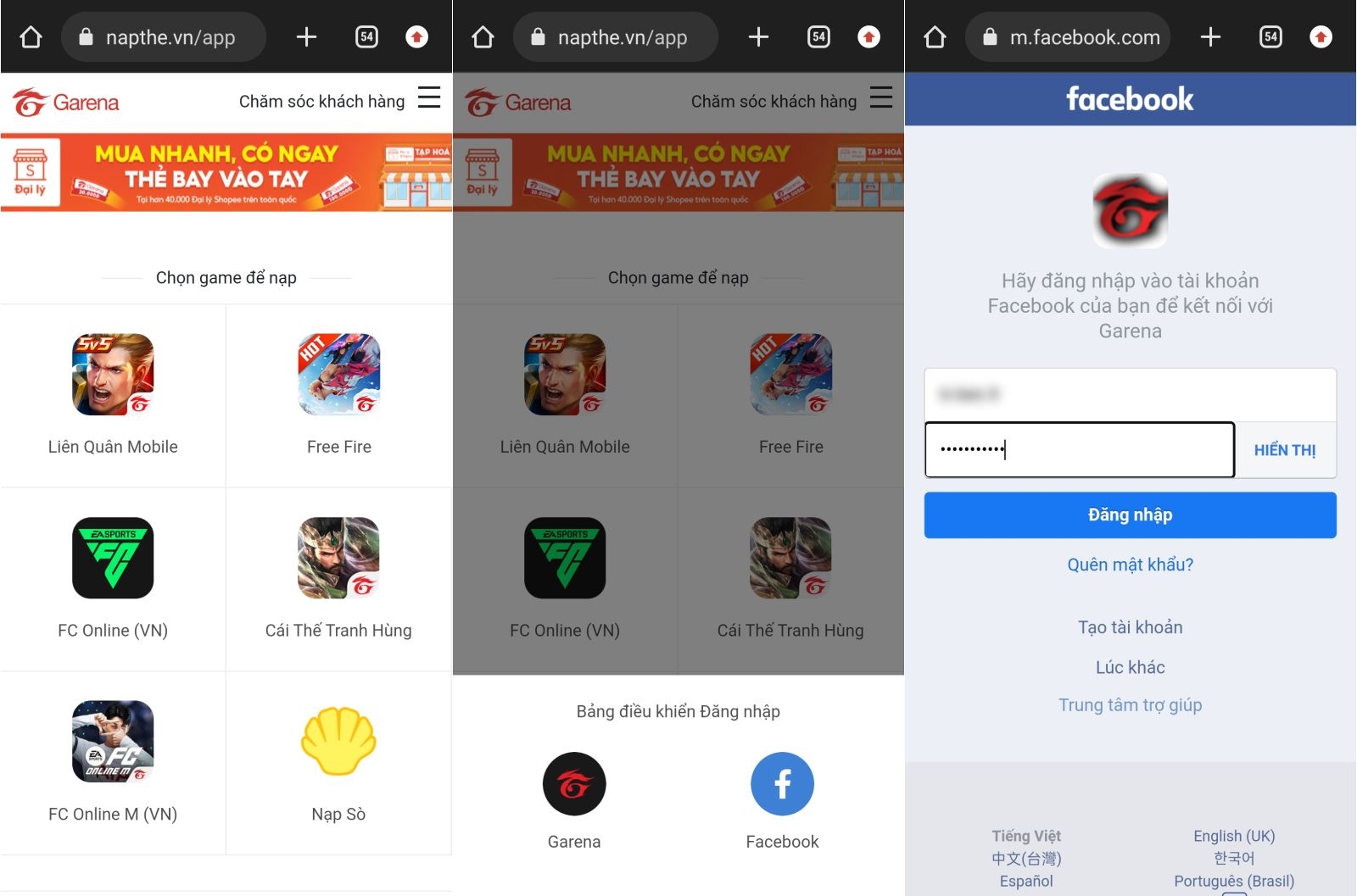 Hướng dẫn cách tra cứu nhanh lịch sử nạp thẻ Garena cho Liên Quân