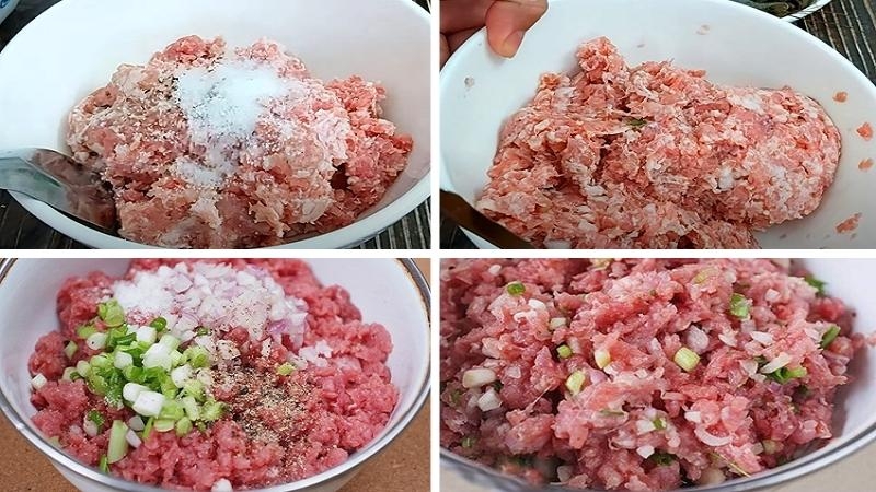 Công thức nấu cháo hạt sen kết hợp thịt bằm và trứng thơm ngon