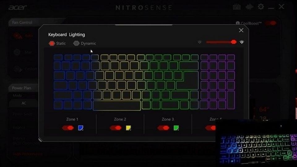Nitro Sense download – Phần mềm điều khiển laptop gaming Acer