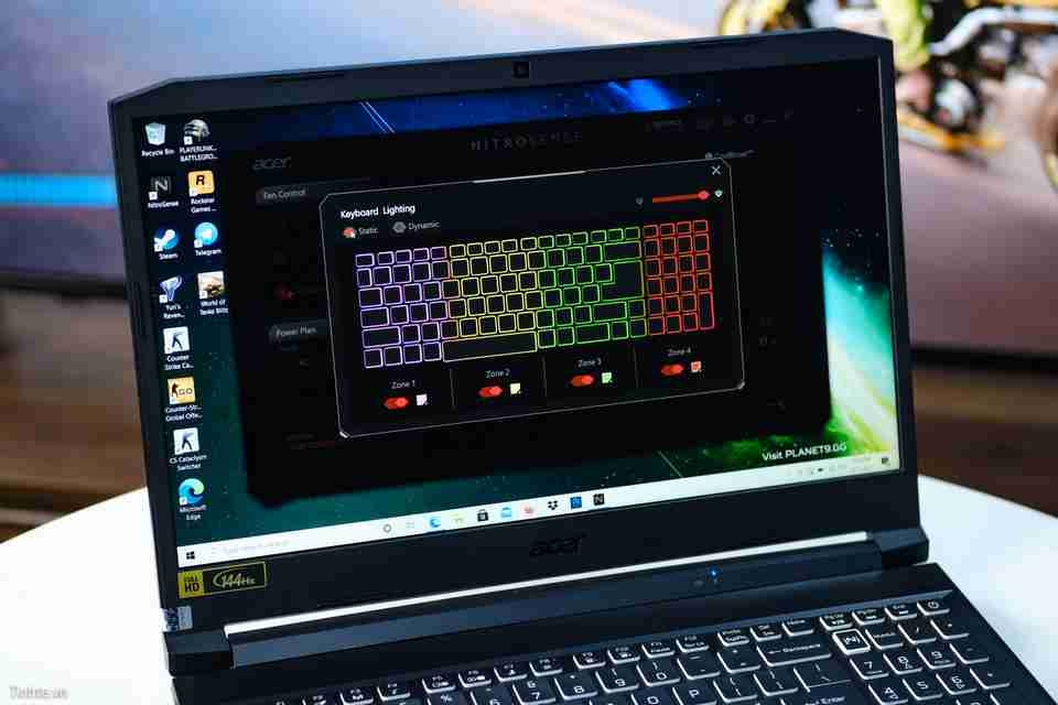 Nitro Sense download – Phần mềm điều khiển laptop gaming Acer