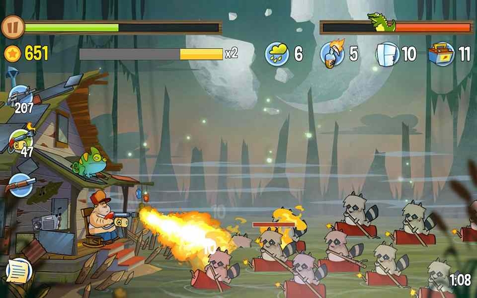 Swamp Attack – Thử thách săn quái vật đầm lầy cực hay