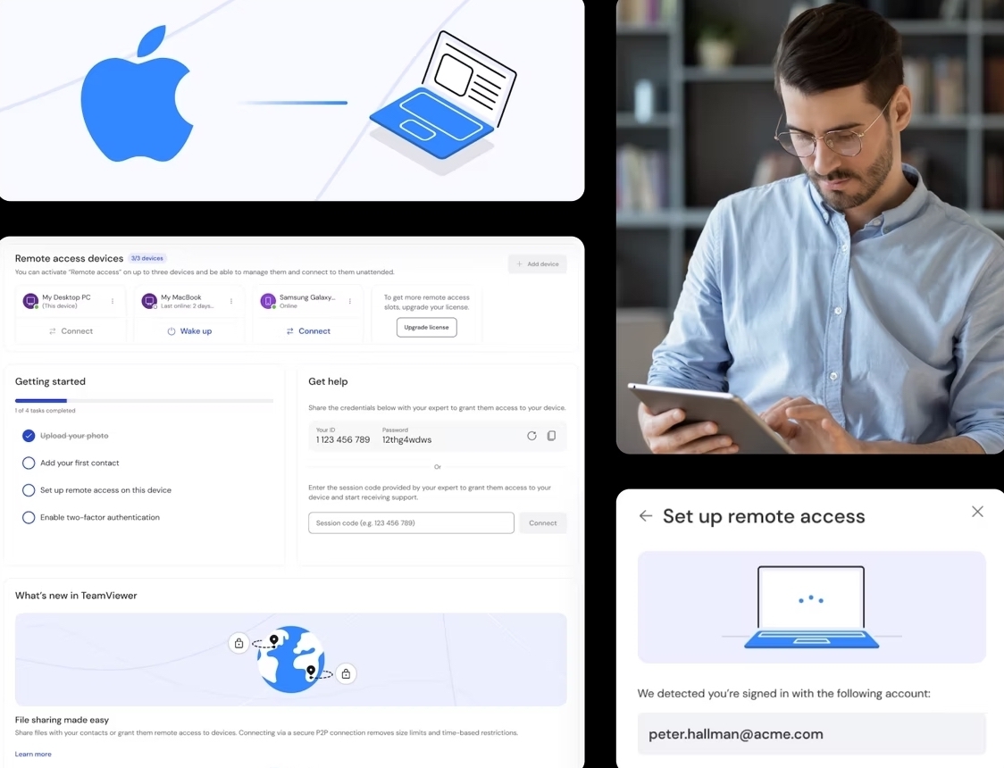 TeamViewer cho Mac - Phần mềm giúp bạn truy cập Macbook từ xa