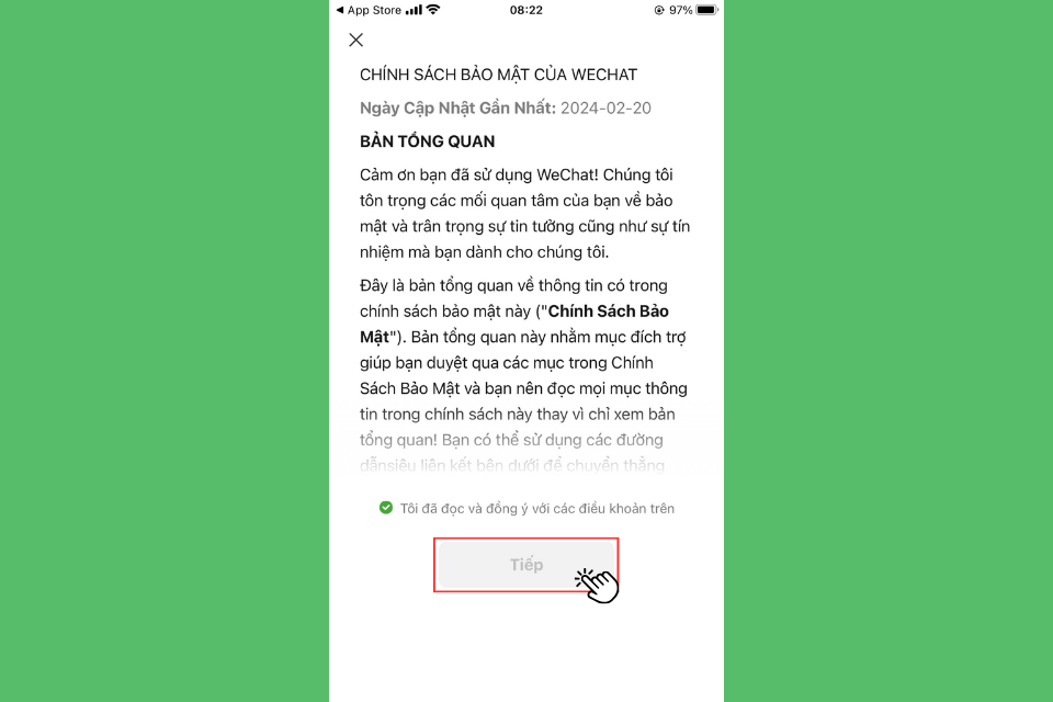 Cách tạo tài khoản WeChat bằng số điện thoại và tài khoản Facebook