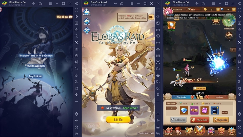 Cách tải Elora's Raid: Game chiến thuật thần thoại sử thi cực hay