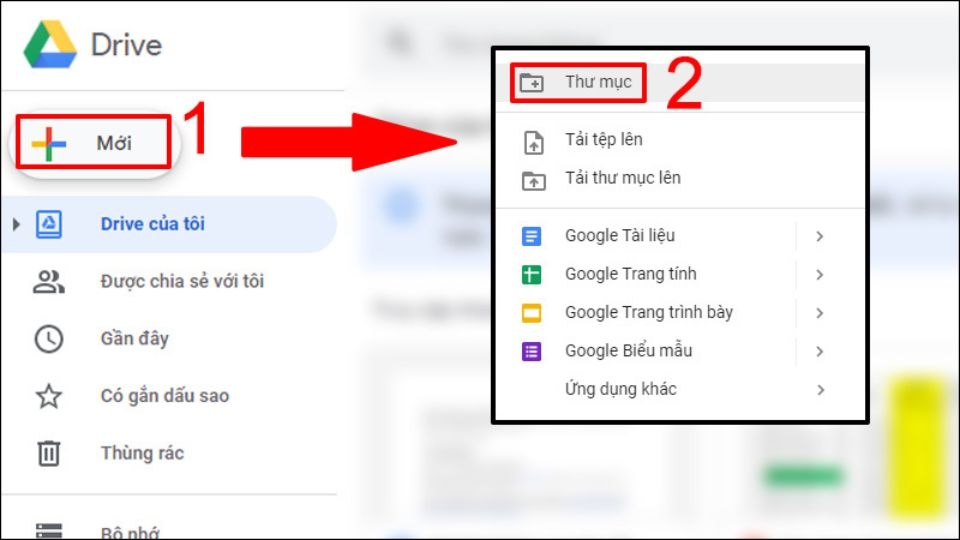 Hướng dẫn tạo link drive, lấy link chia sẻ trên điện thoại, PC