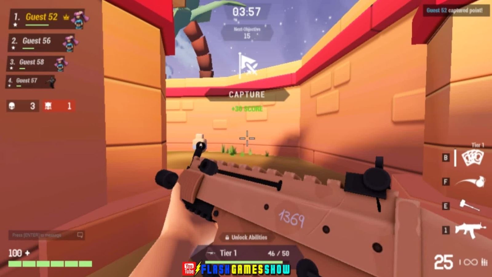 VENGE - tựa game bắn súng FPS có sẵn trên mọi trình duyệt Web