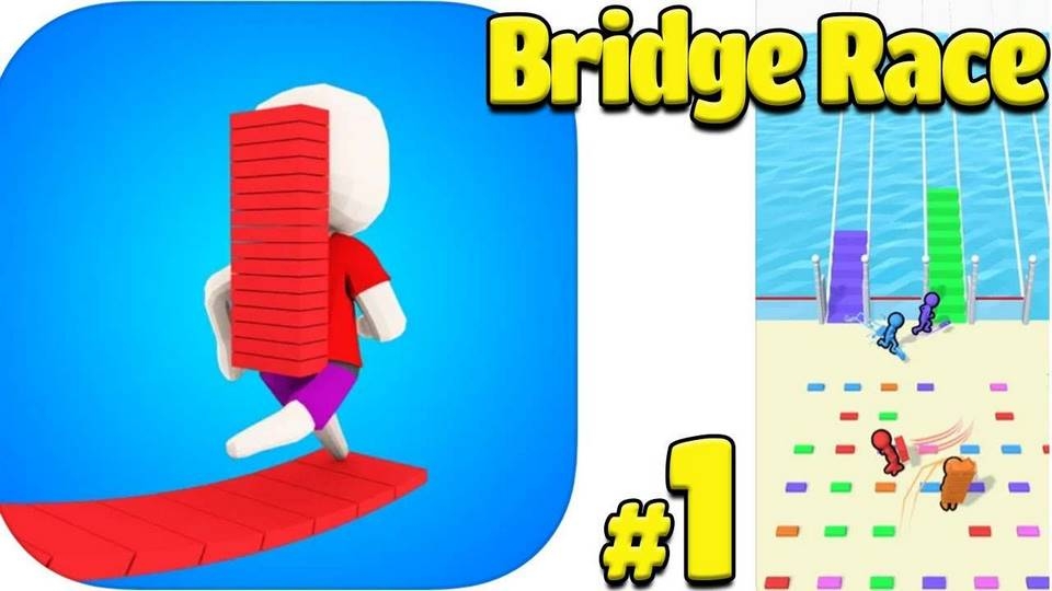 Bridge Race – Cuộc đua xây cầu và nhiều thử thách hấp dẫn