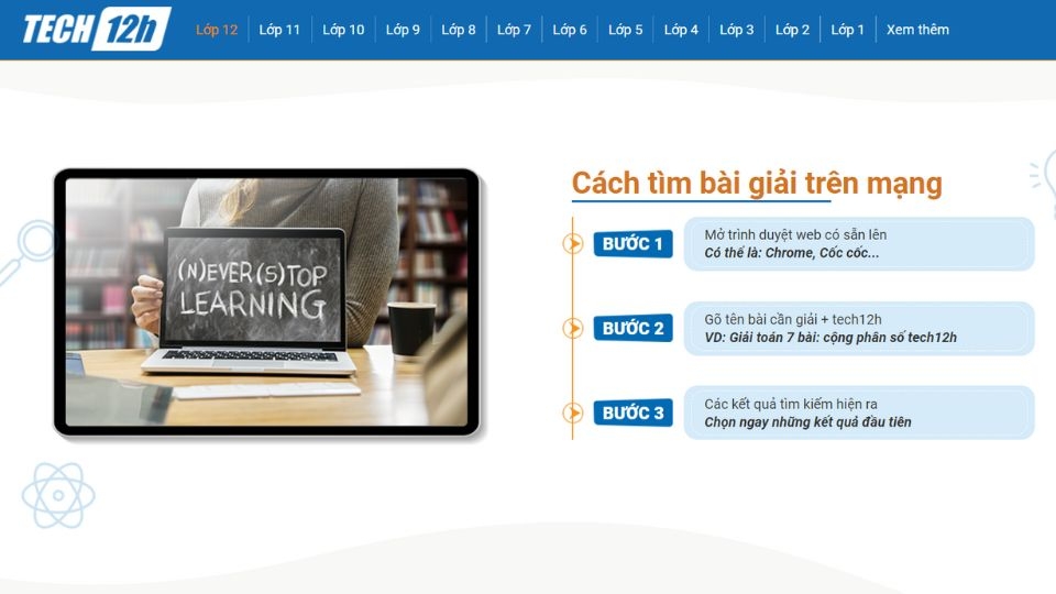 Tech12h - Kho tài liệu online miễn phí dành cho học sinh