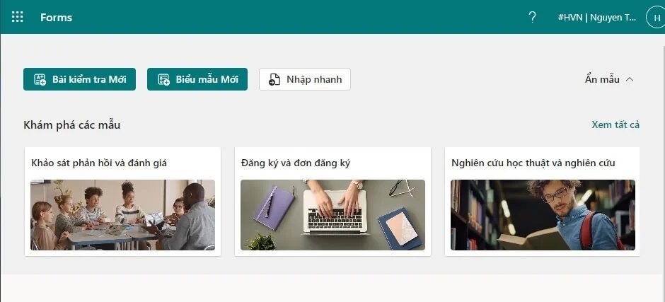 Tổng hợp 8 tính năng nổi bật có trong Microsoft Forms nên biết