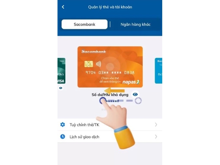 04 Cách xem lịch sử giao dịch Sacombank Pay đầy đủ, chính xác