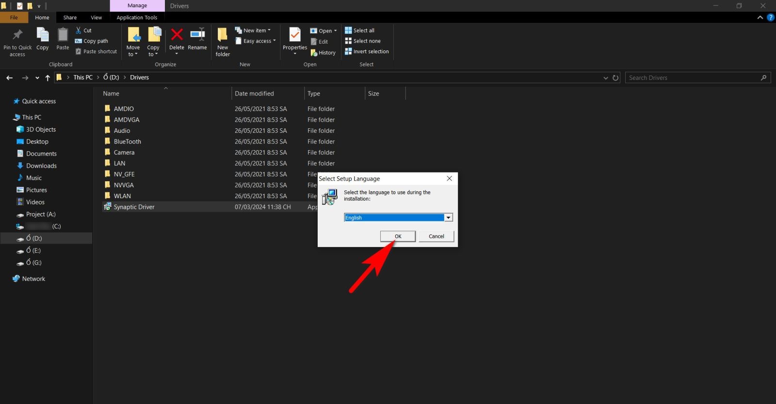 Tải về và cài đặt trình Synaptics touchpad driver trên laptop