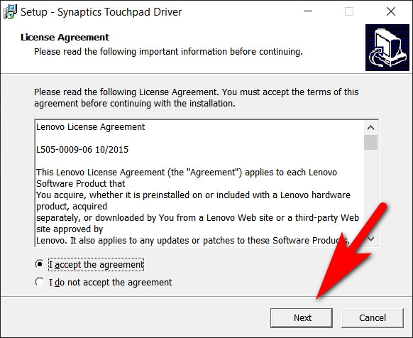 Tải về và cài đặt trình Synaptics touchpad driver trên laptop