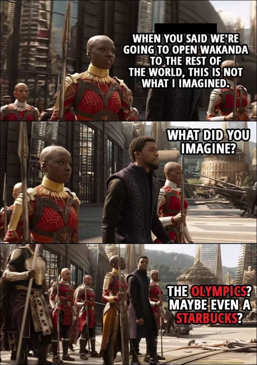 Tổng hợp những meme Okoye - Black Panther cực đỉnh, cực hài hước