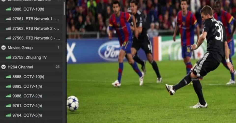 Sopcast - Ứng dụng hỗ trợ xem trực tuyến các trận bóng đá hấp dẫn