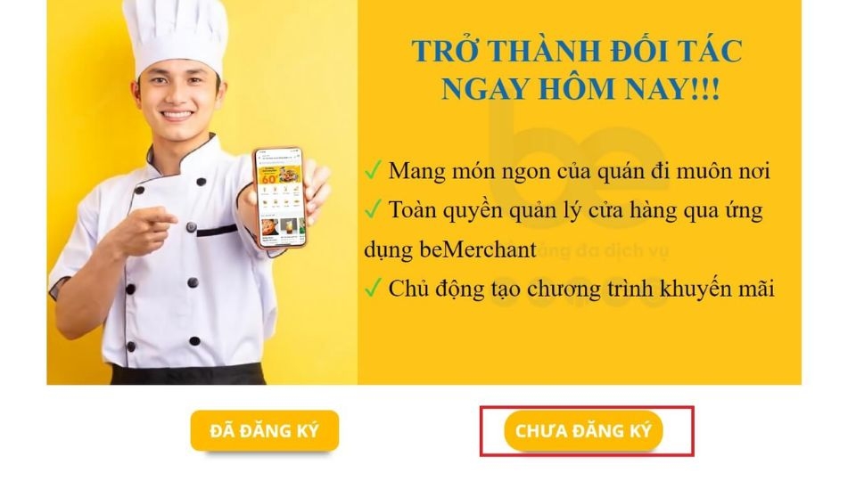 Đăng ký beFood: Hướng dẫn chi tiết từ A-Z cho người mới