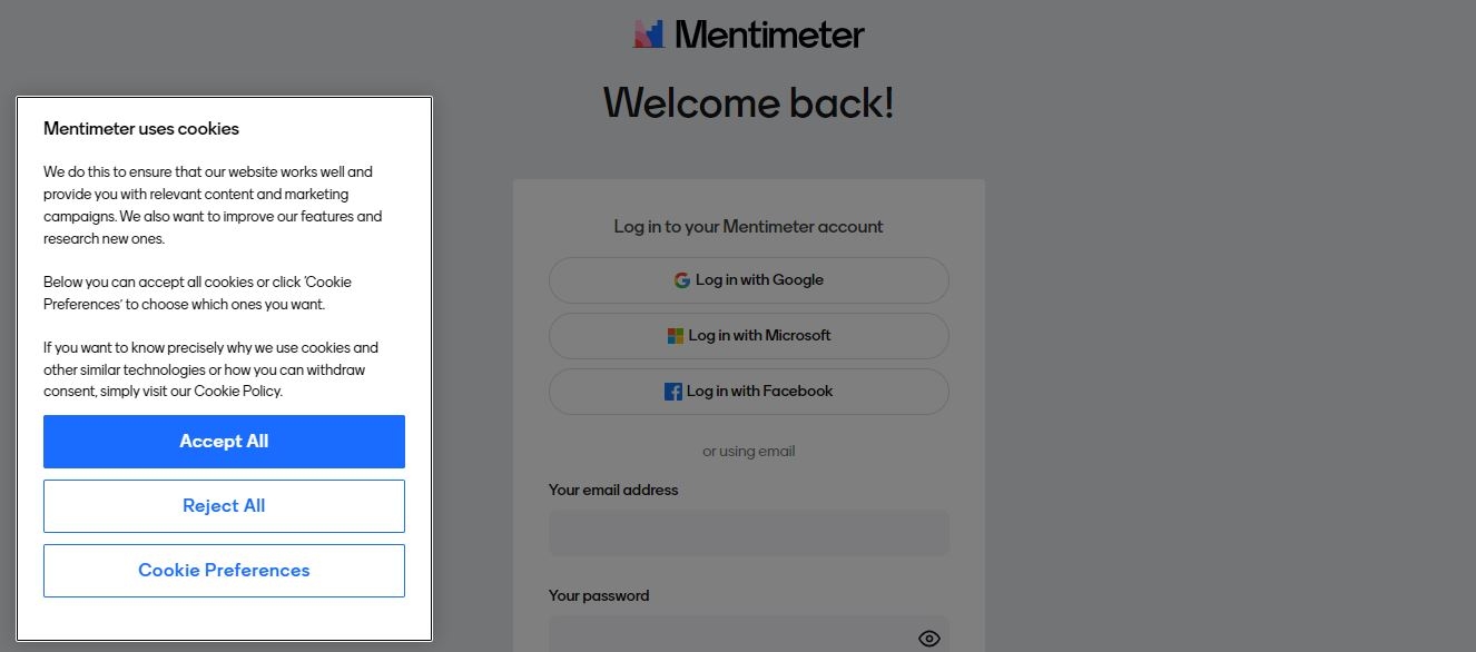 Mentimeter: Phần mềm trình chiếu tạo thuyết trình sống động