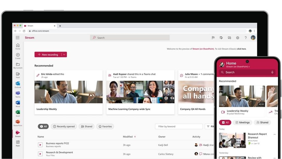 Microsoft Stream - Giải pháp kết nối toàn diện cho doanh nghiệp