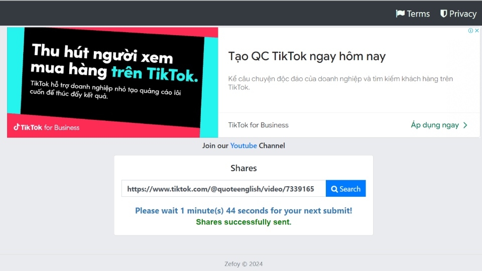 Zefoy là gì? Hướng dẫn cách tăng tương tác trên TikTok bằng Zefoy