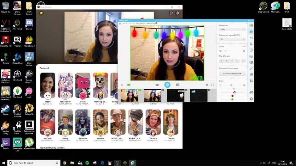 Snap camera - Công cụ biến hình ảnh, video sinh động hơn