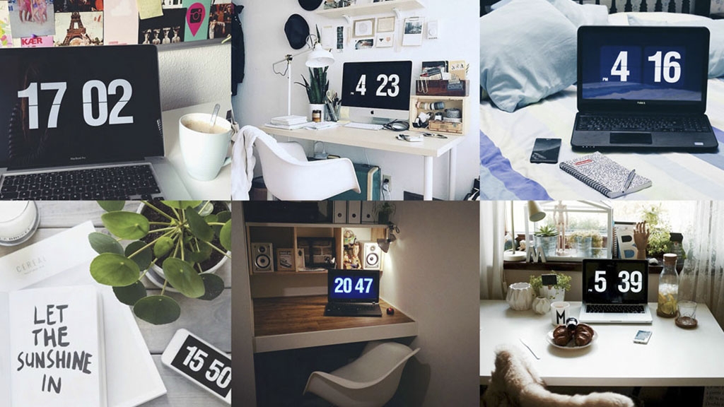 Tải Fliqlo - Biến màn hình chờ thành đồng hồ lật cực chất