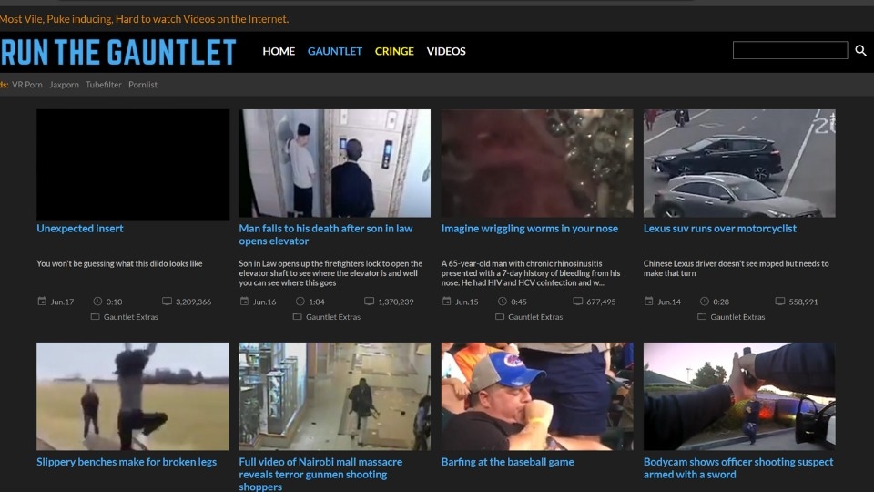 Seegore là gì? Tổng hợp 10 trang web có nội dung kinh dị