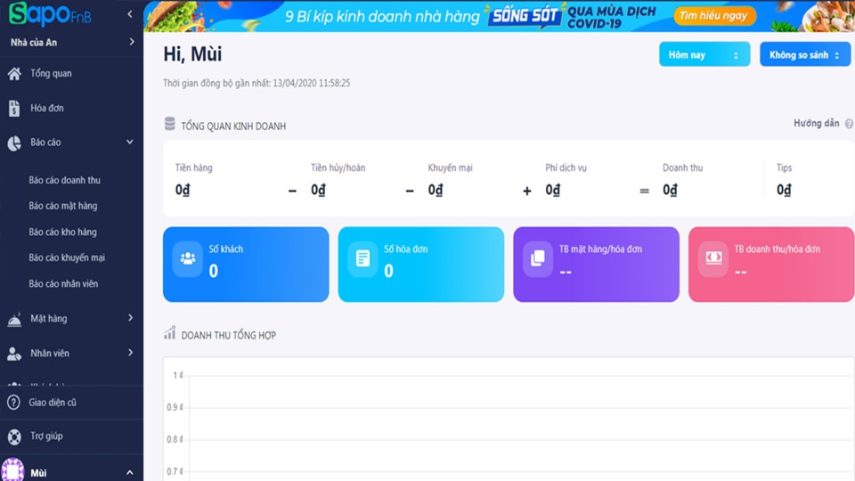 Khám phá Sapo FnB - Phần mềm quản lý nhà hàng thông minh