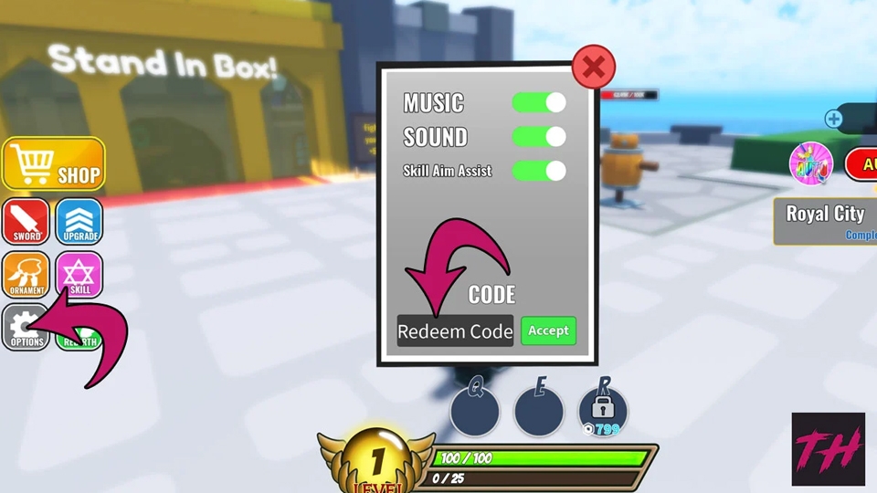 Danh sách code Sword Warriors 2025 và lưu ý khi nhập code