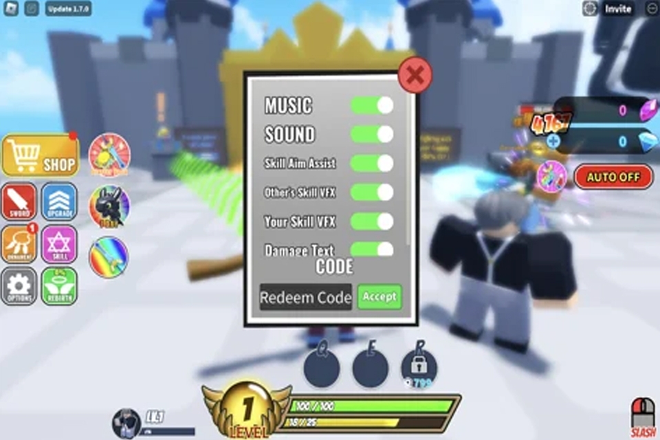 Danh sách code Sword Warriors 2025 và lưu ý khi nhập code