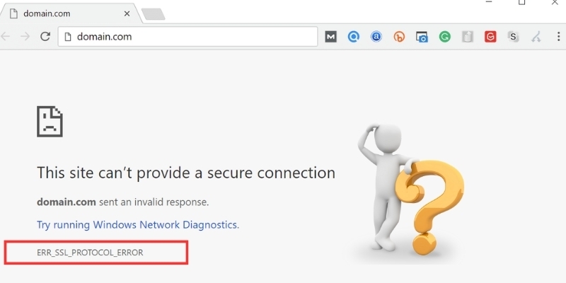 Lỗi ERR_SSL_PROTOCOL_ERROR là gì? Nguyên nhân và cách khắc phục