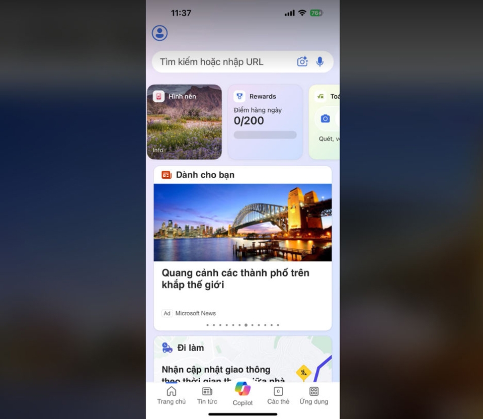 Tìm hiểu Microsoft Start - Ứng dụng cập nhật tin tức cực thú vị