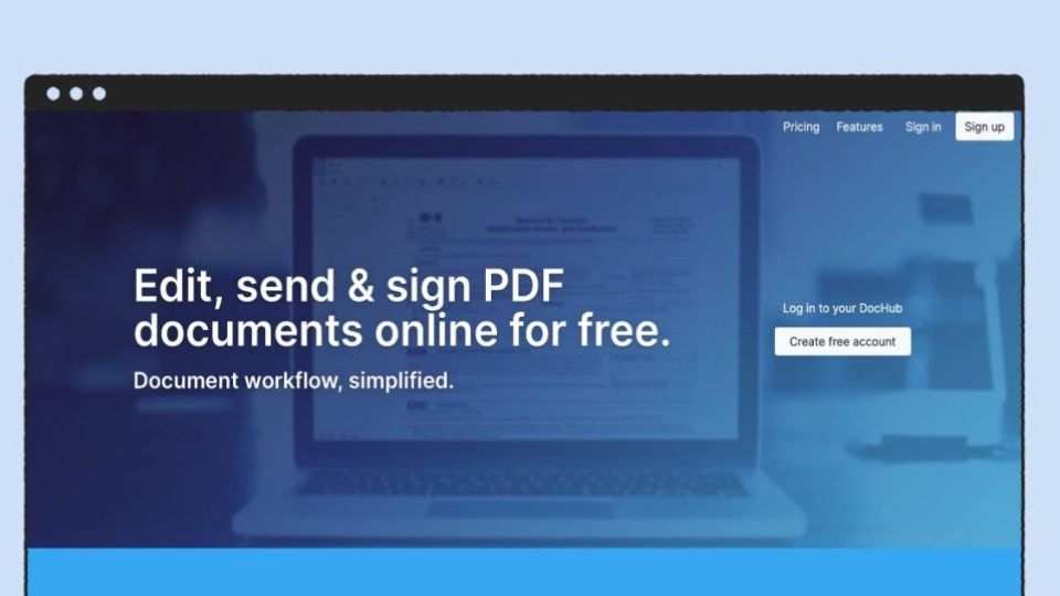 DocHub - Công cụ ký, chỉnh sửa, chia sẻ tài liệu trực tuyến