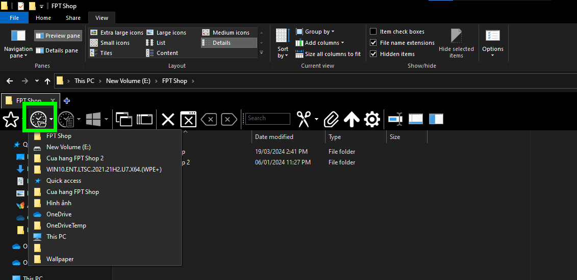 QTTabBar: Mời dùng thử công cụ bật tab trong Windows Explorer
