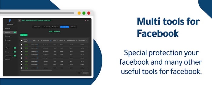 Multiple Tools for Facebook: Tiện ích nâng cao trải nghiệm