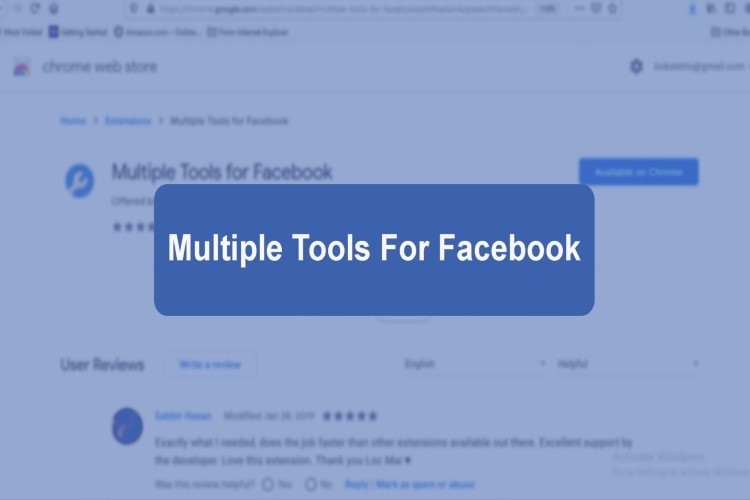 Multiple Tools for Facebook: Tiện ích nâng cao trải nghiệm