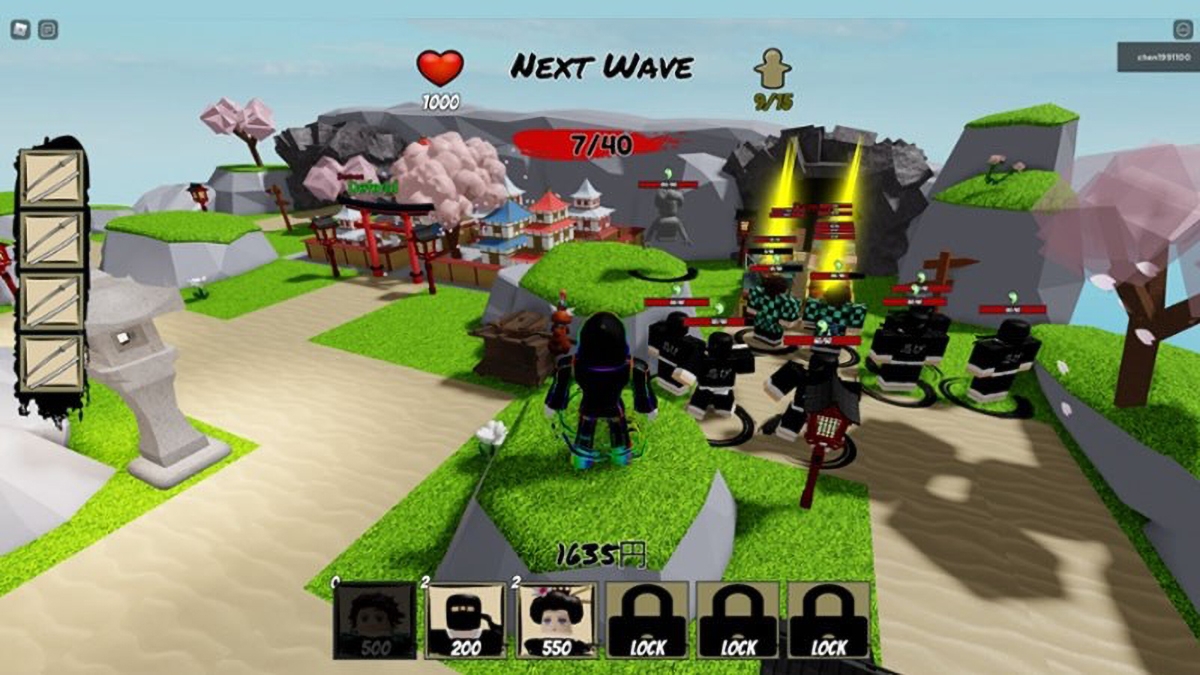 Cập nhật mã code Demon Slayer Tower Defense Simulator mới nhất