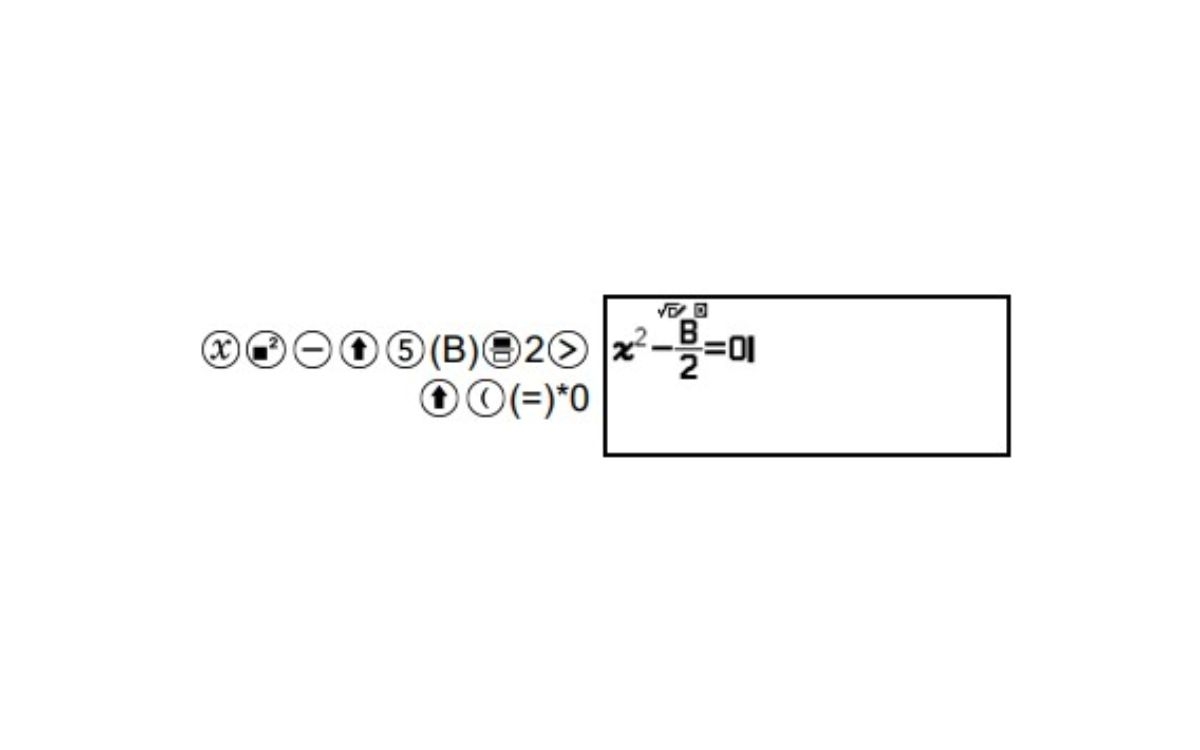 Mách bạn cách bấm SHIFT SOLVE 880 giải phương trình dễ dàng