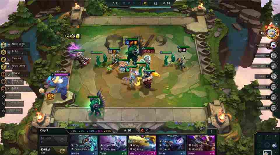 Cách chơi Kim Long Chiến Binh Rồng DTCL Mùa 7.5 theo đội hình