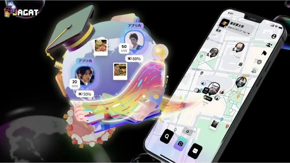 Jagat - Mạng xã hội định vị bạn bè thời gian thực siêu hot