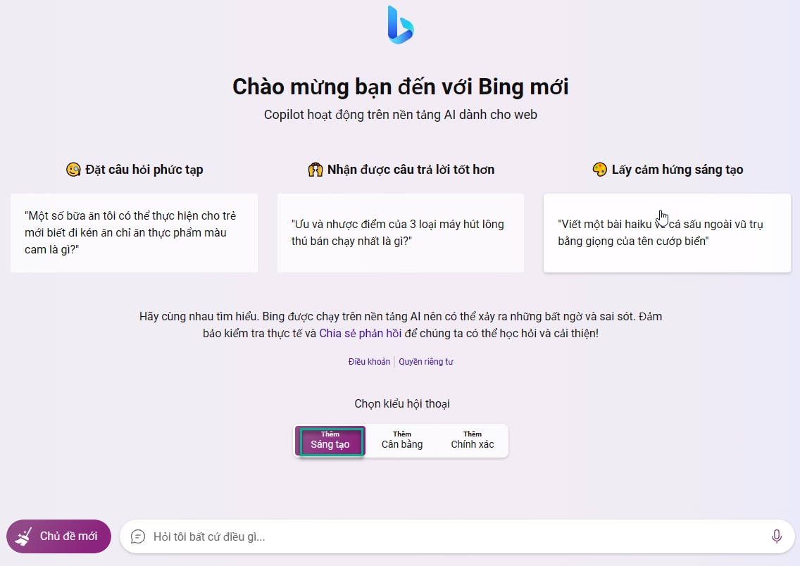 Bing Image Creator: Công cụ Microsoft cho phép tạo hình ảnh