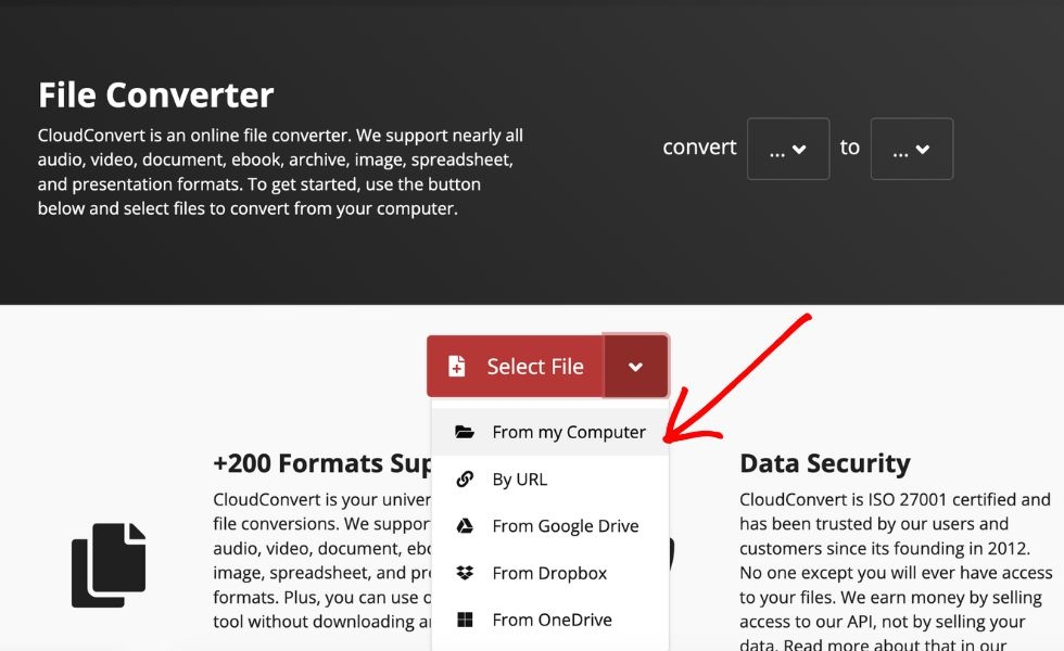 Cách dùng Cloud Convert: Đổi định dạng file miễn phí, cực nhanh