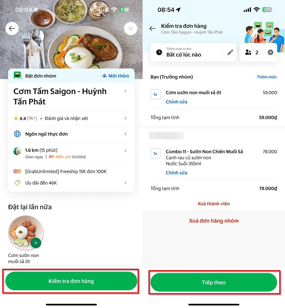Cách đặt đơn Grab theo nhóm giúp bạn tiết kiệm được thời gian