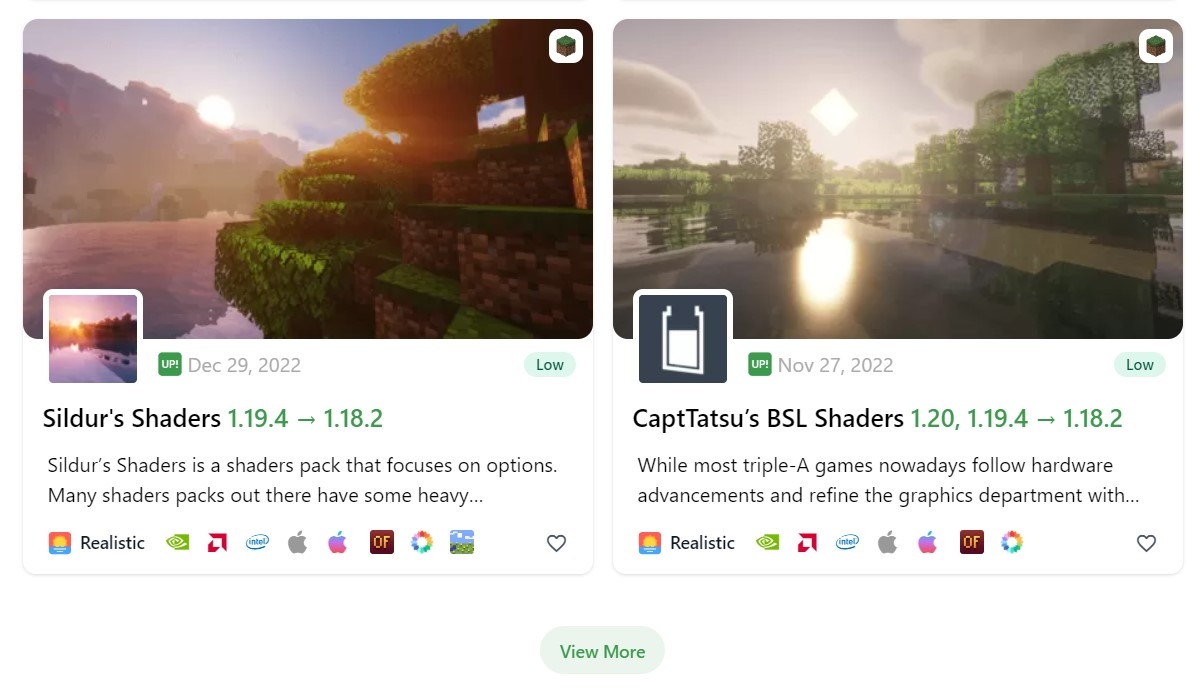 Shader Mod là gì? Hướng dẫn cài đặt Shader Mod cho Minecraft