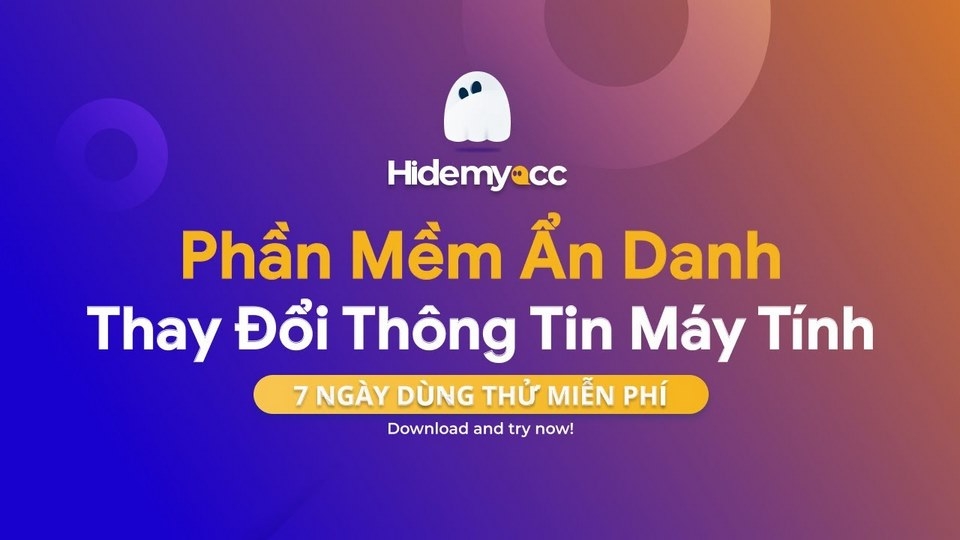 Hidemyacc: Ẩn tài khoản của bạn chỉ trong tích tắc và an toàn.