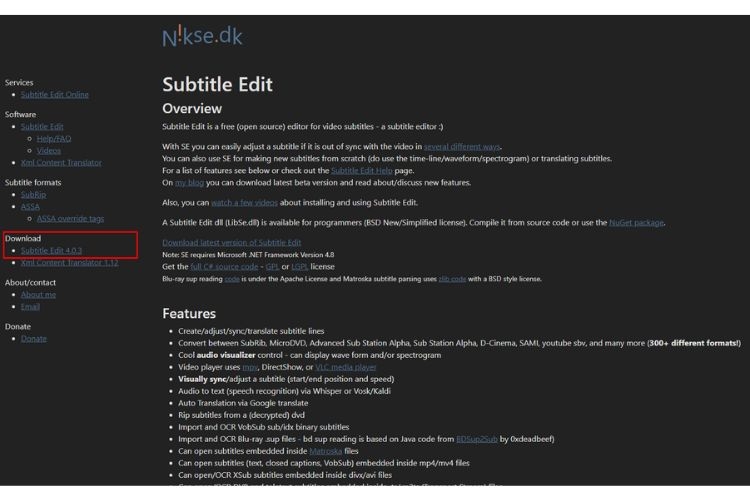 Cách tải Subtitle Edit để thêm phụ đề cho video chuyên nghiệp