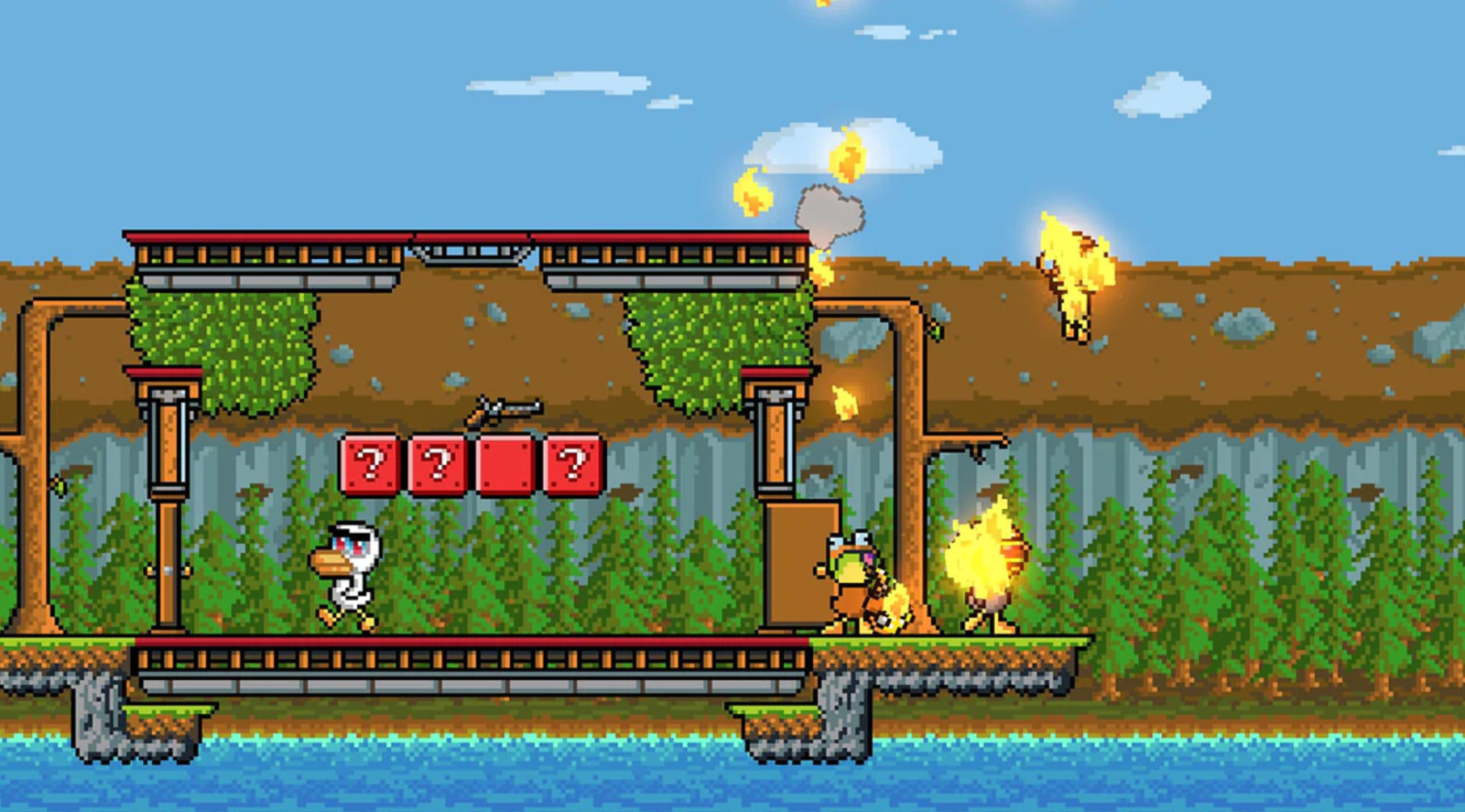 Duck Game: Tựa game hành động hóa thân thành chú vịt vui nhộn