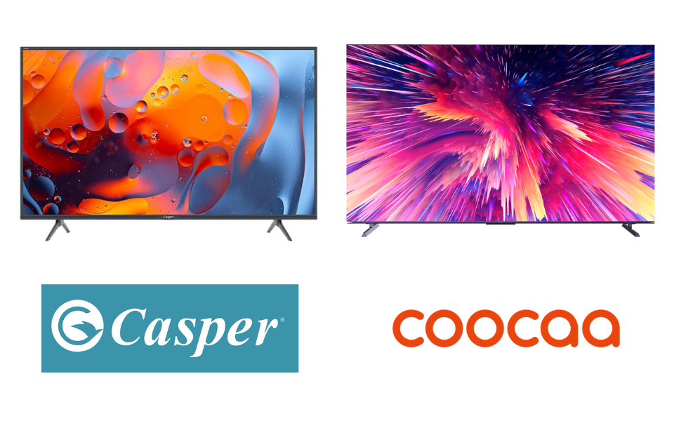 So sánh tivi Casper và Coocaa - đâu là sự ưu tiên hàng đầu?