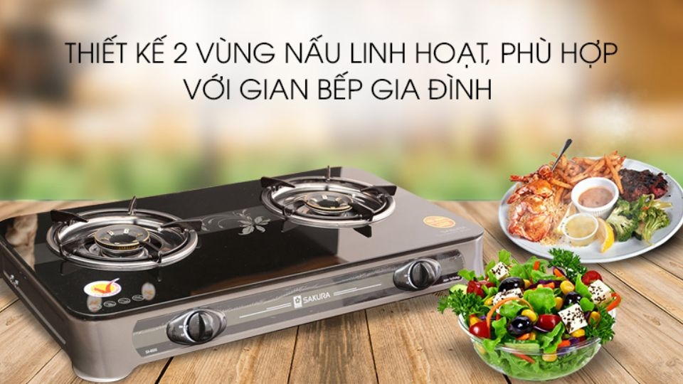 Khám phá danh sách top bếp ga Sakura tốt nhất và chất lượng nhất